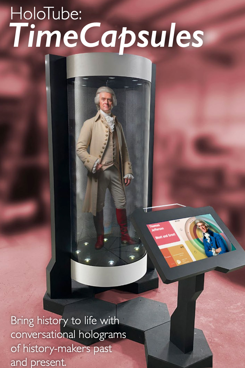 Life Sized Holograms for Museums - Museum HologramsMuseum Holograms